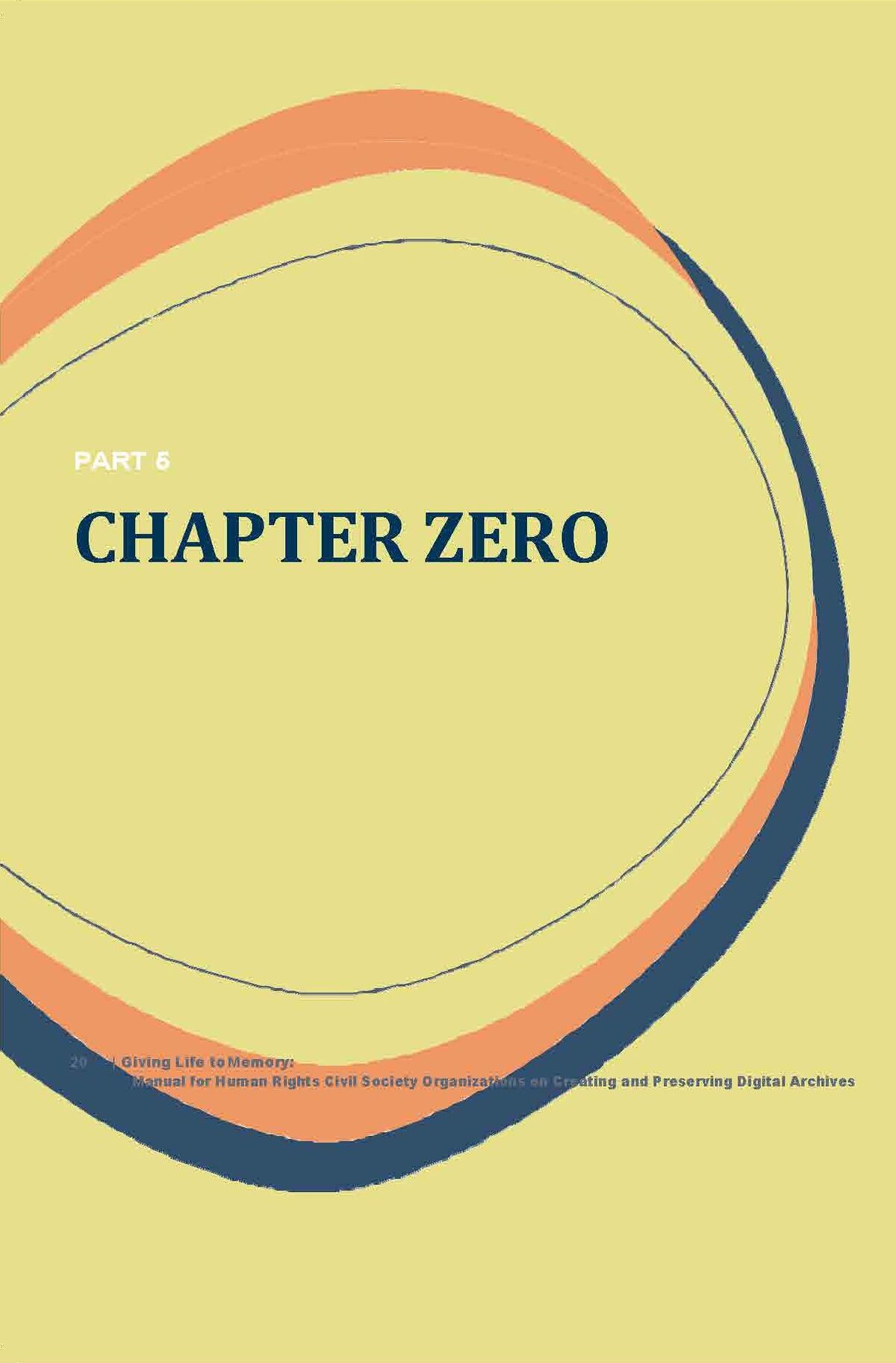 Chapter Zero - Wiki